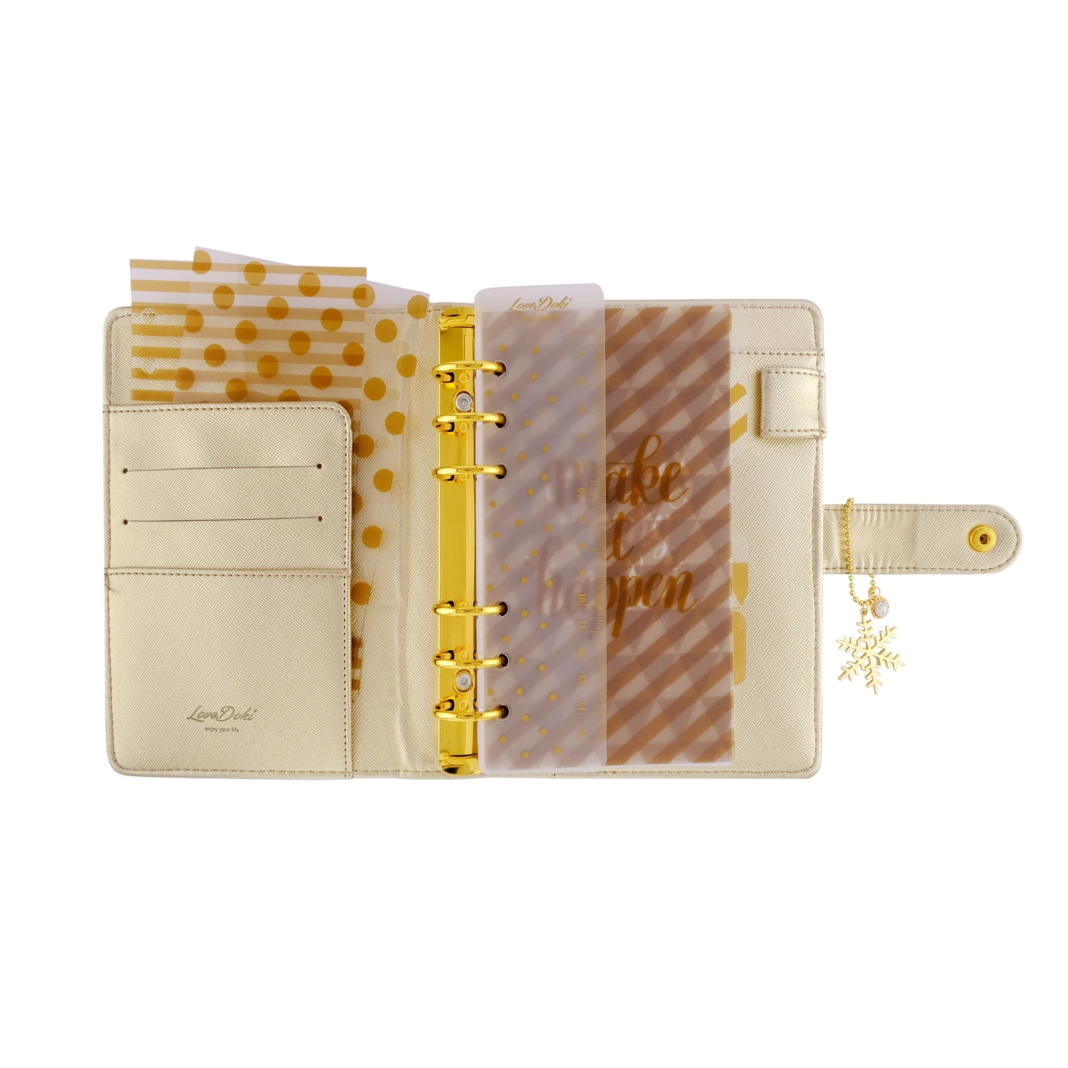 Agenda Binder Left Handed A5 Leather Notebooks - Organizer