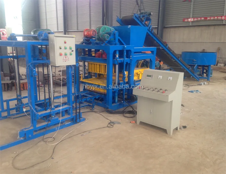 Uganda Malaysia Plastic Pallet Brick Making Machine Qtj4-25 Price Brick ...