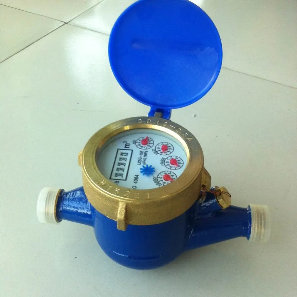 Mechanical Typewater Meter - Buy Dry Dial Type Multti-jet Vane Wheel ...