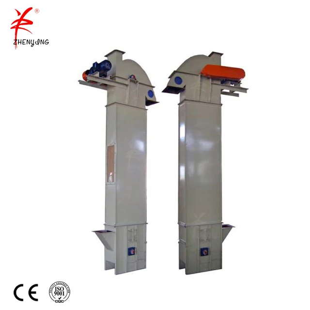 Raw Solid Material Feeding Bucket Elevator For Cement - Buy Bucket ...