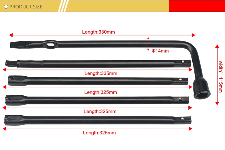 Ford Ranger Tire Socket Lug Wrench Extensions - Durable & Versatile