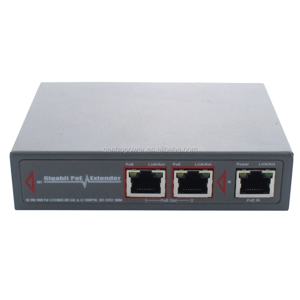 Ip Camera Poe Power Accessory 12v 3 Port Poe Switch Poe Splitter - Buy ...