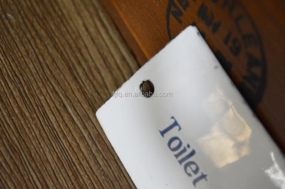 Enamel Sign Customs Sign Toilet Marker Toilet Indication Oem - Buy ...