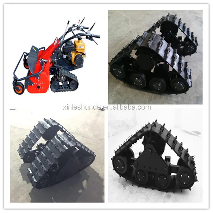 Petit Robot Souffleuse À Neige En Caoutchouc Piste Kit - Buy Petite ...