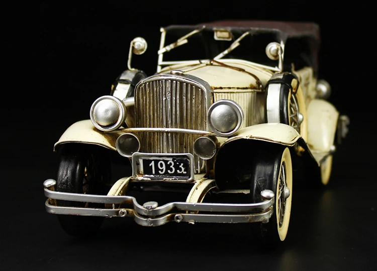 1934 Wholesale Retro Model Car Handmade Metal Crafts 1:12 Scale Model ...