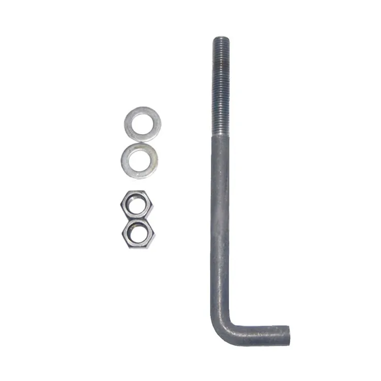 3/4 ''x12'' Estilo Oem Ancla De Acero J-bolt Con Arandelas Y Tuercas ...