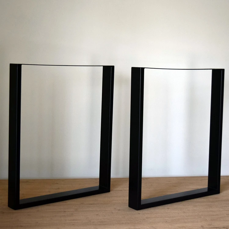 Custom Cast Iron Square Riser Furniture Dining Metal Table Leg ...