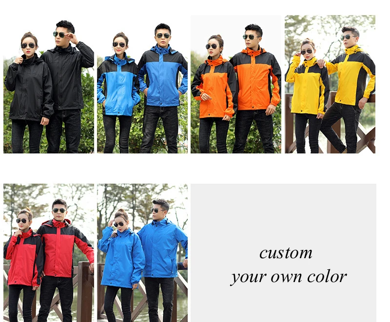 Wholesale Sport Outdoor Windbreaker Couple Models Mountain Waterproof ...