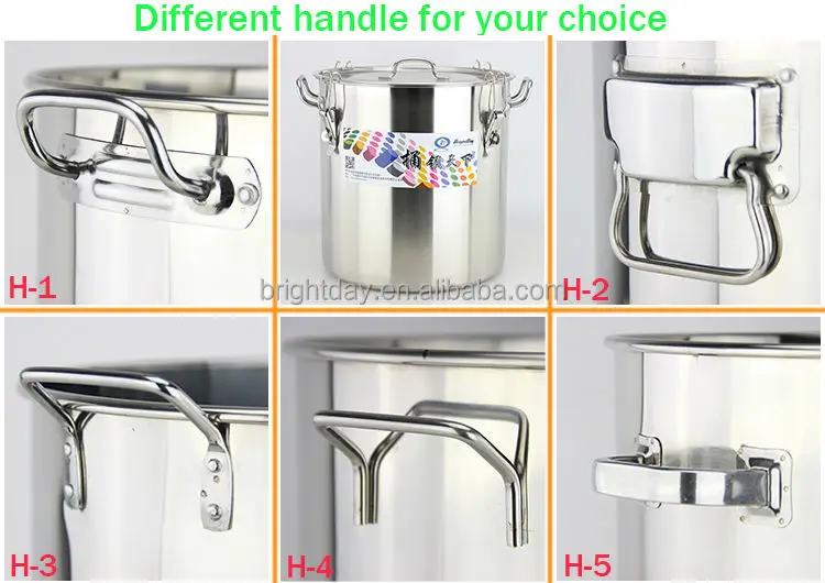 Stainless Steel 30 Gallon Stock Pot With Lid Steel Barrel Large Stock ...