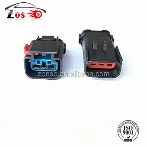 3 Way Male Female Delphi Fci Apex 2.8mm Series Automotive Connectors ...