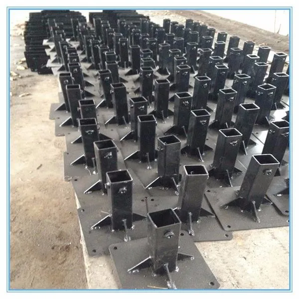 Galvanized Steel Square Post Base Plate - Buy Galvanized Steel Base ...