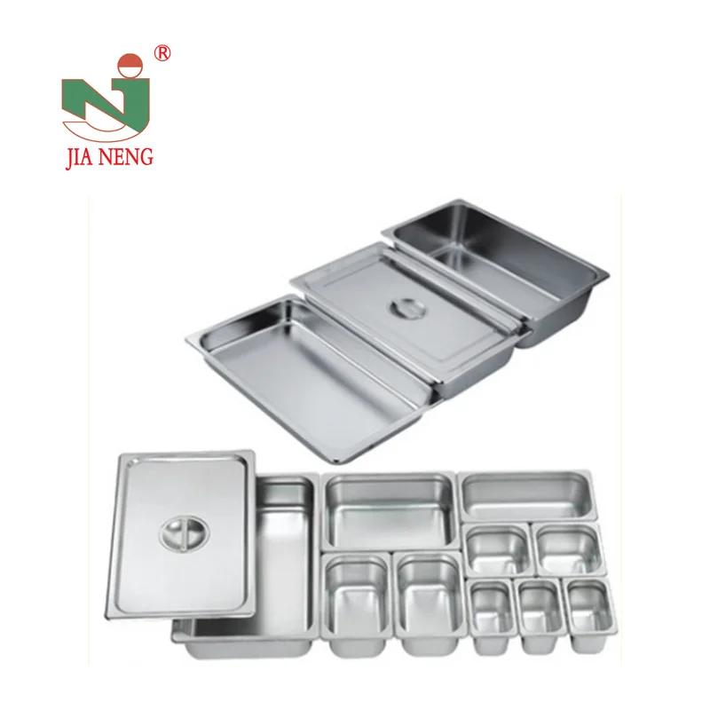 Optional Size Stainless Steel Gastronorm Pans/gn Food Pans For ...
