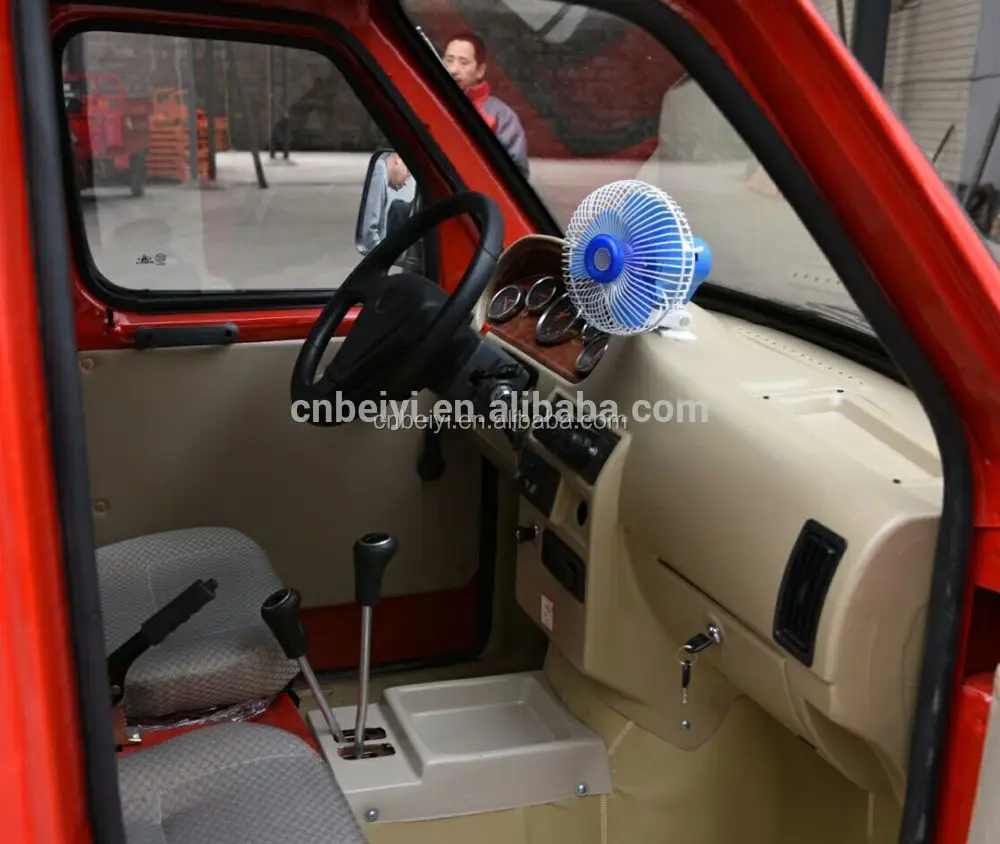 Enclosed Passenger Three Wheel Motorcycle - 7 People Capacity