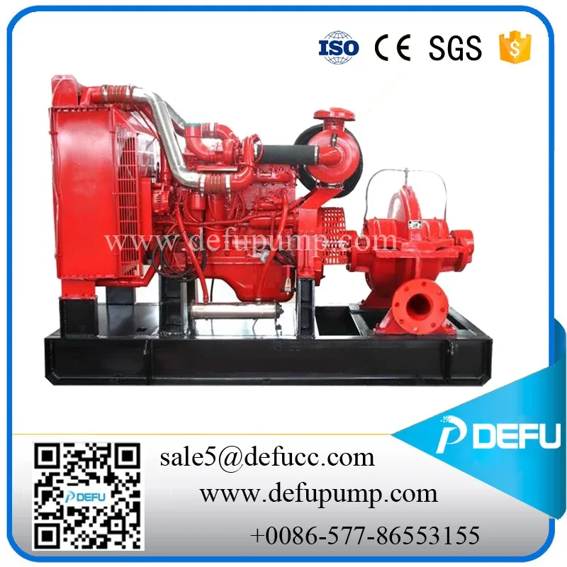 1000 GPM Double Suction Centrifugal Pump - Fire Water Pumps