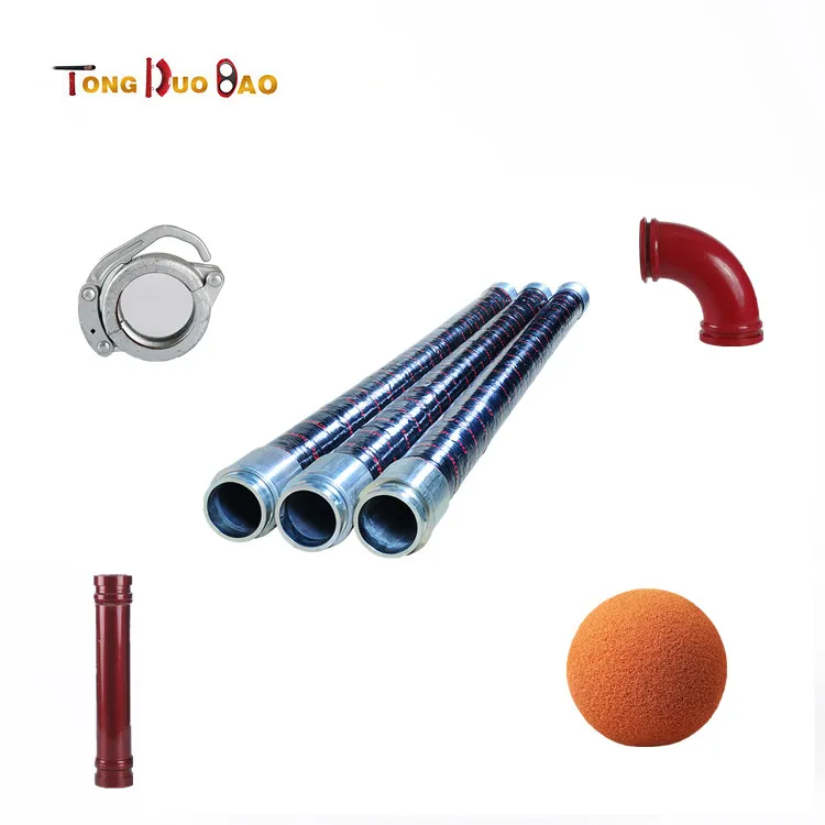 High Quality Natural Rubber DN125 Cleaning Ball for Concrete Pump Pipeline