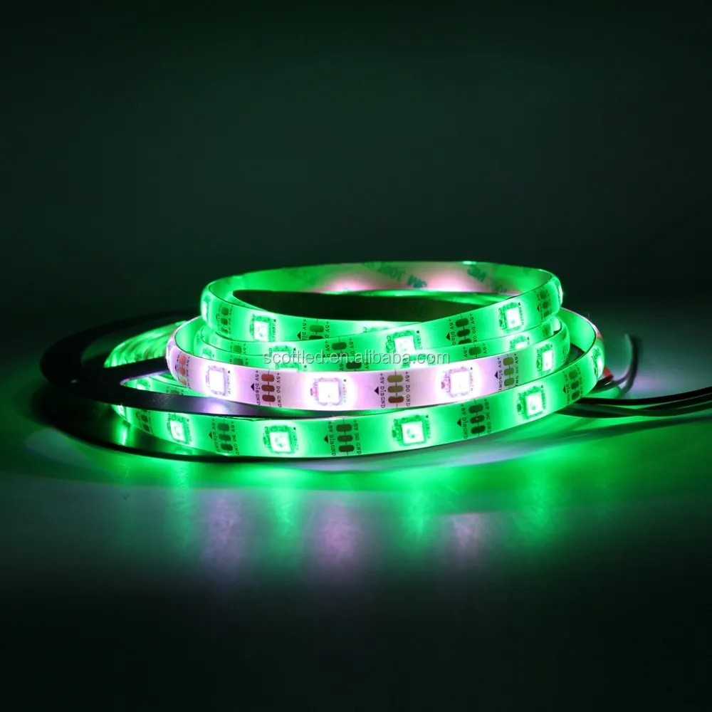Ws2812b Ip65 Waterproof Led Ribbon Lights Outdoor 5050 Smd 60 Rgb Led ...