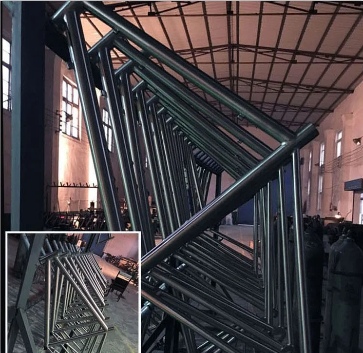 Supply 20'' 16'' Titanium Bike Frame With Light Weight High Quality And ...