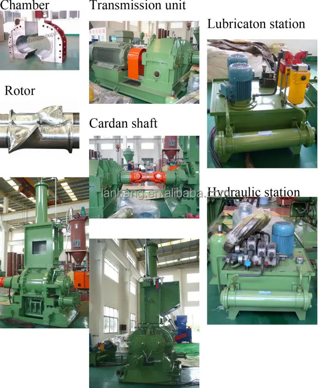 100l Rubber Compound Banbury Internal Mixer With Ce Certification - Buy ...