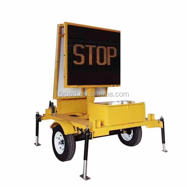 VMS Trailer - Tailer Mounted Variable Message Sign Boards