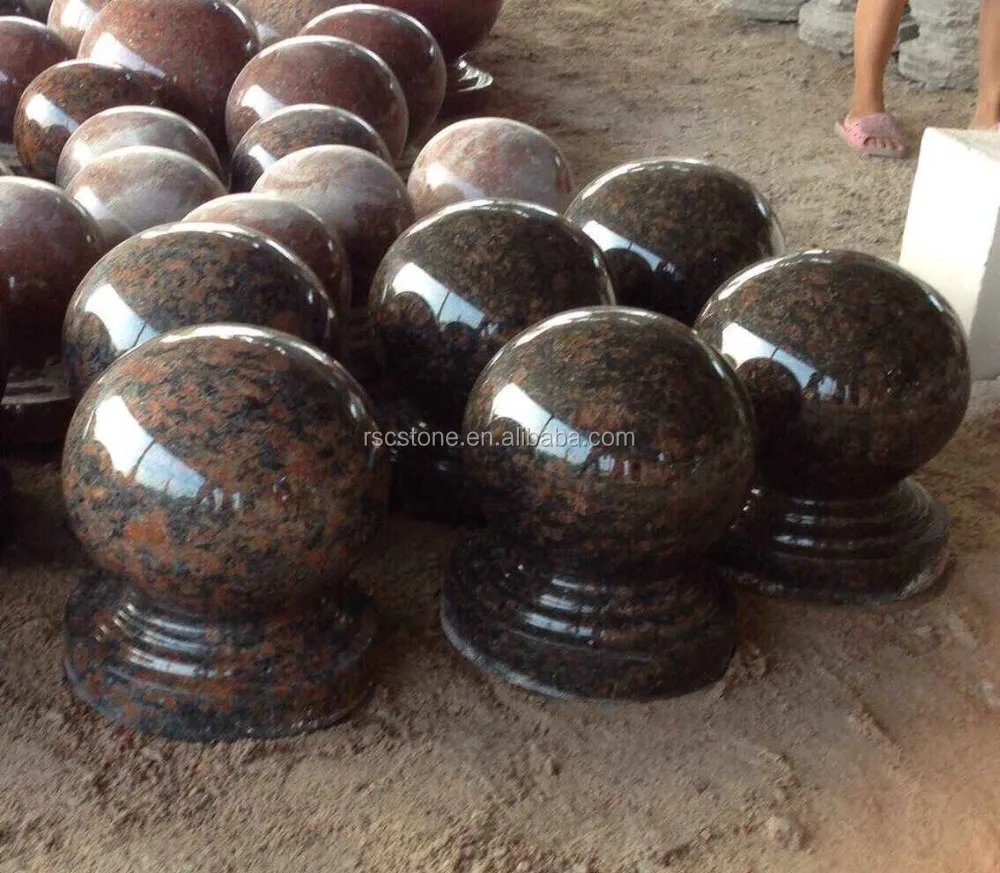 Polished Car Parking Stop Ball Stone - Durable & Stylish