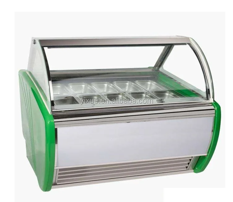 12 Panci Es Krim Tampilan Freezer/4ft Es Krim Freezer/12Inset Tampilan ...