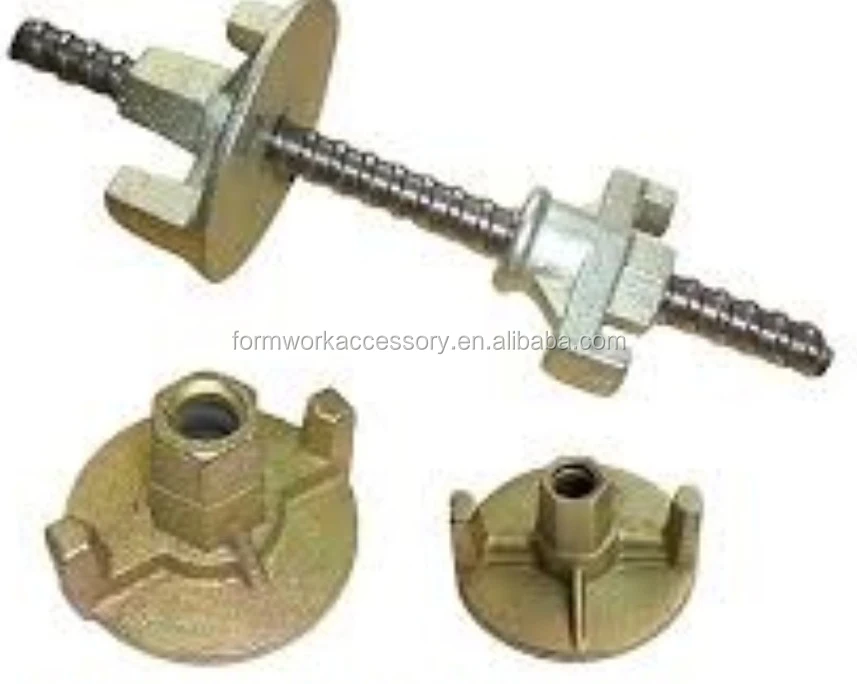 Formwork Galvanized Tie Rod Casting Iron Wing Nut - Buy Formwork Tie ...