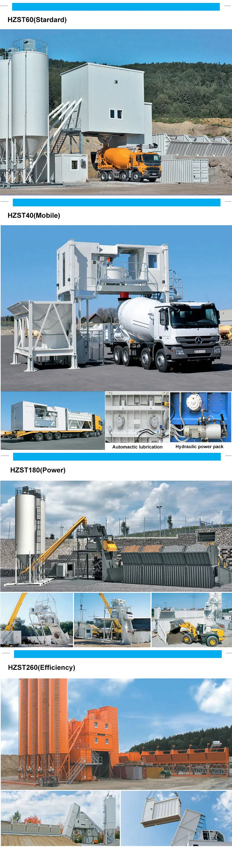 Quality Assurance 50 ton Cement Silo 45m3/h Ready Mixed mobile Concrete ...