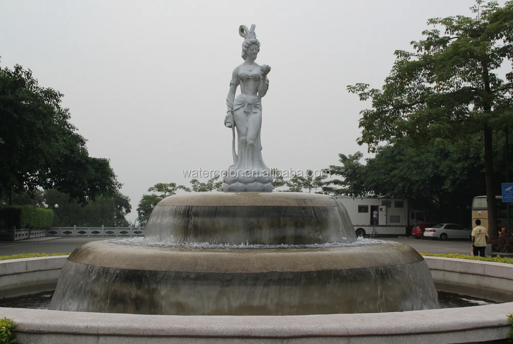 Waterfall Angel Water Fountain Outdoor For Garden Decoration - Buy ...