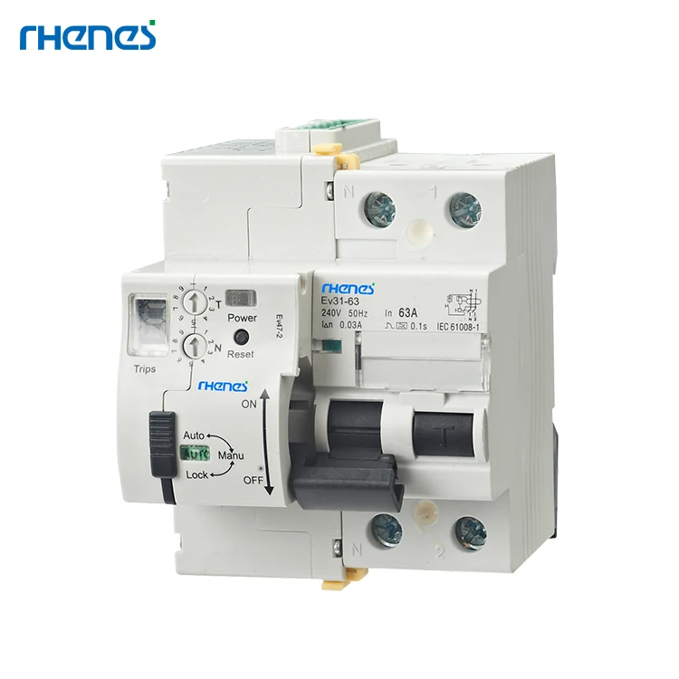 Top Selling Adjustable 2 Module 36mm Auto Recloser Rccb - Buy Auto ...