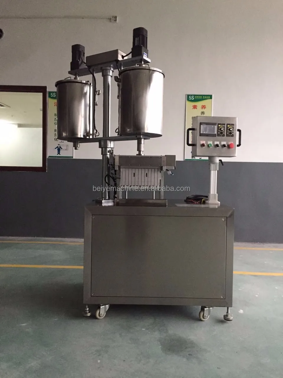 Beyer Automatic 12 Nozzles Lipstick/lipbalm/lip Gloss Filling Machinery ...