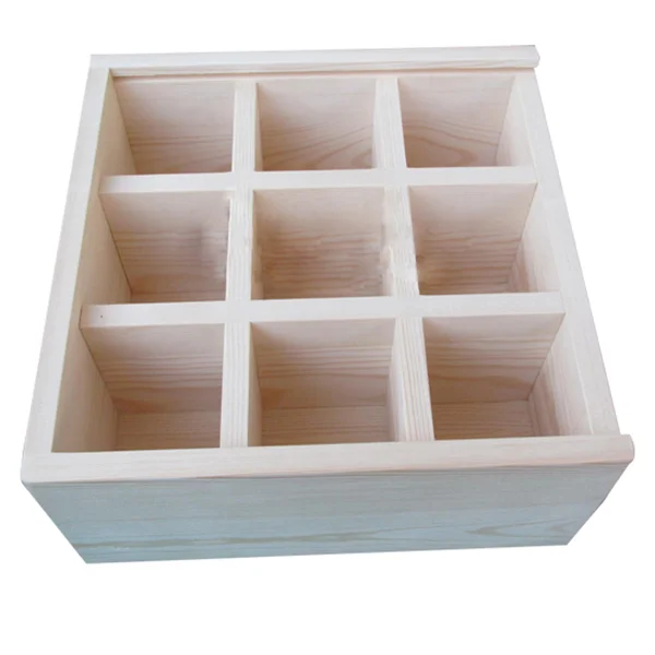 Wholesale Blank Unfinished Balsa Wooden Boxes for Gift & Craft