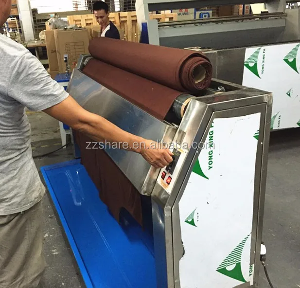 Mini Knitted Fabric Shrinking Shrinkage Belt Reel Steam Setting Machine ...