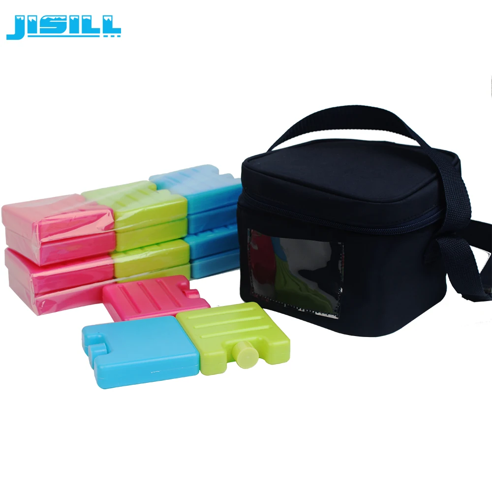 Mini Reusable HDPE Plastic Insulated Lunch Box Portable Flat Cooler ...