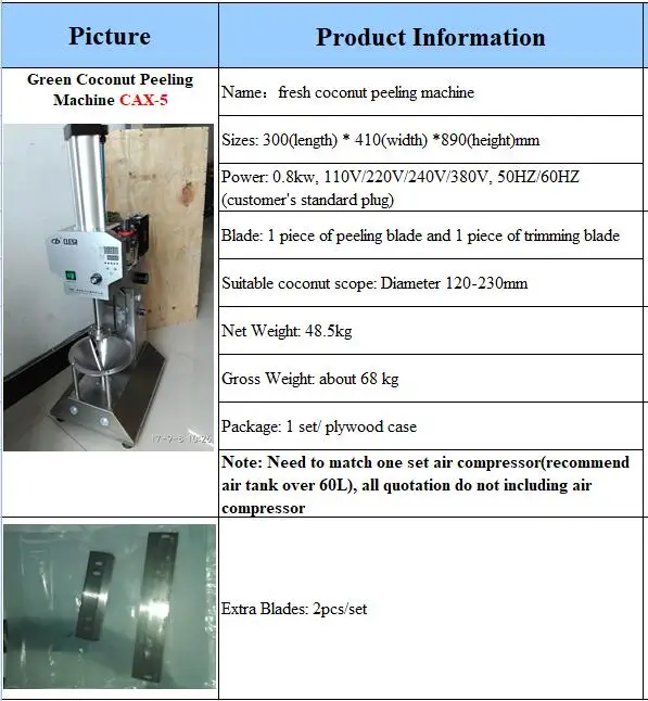 Young Coconut Dehusking Machine - Efficient & Reliable