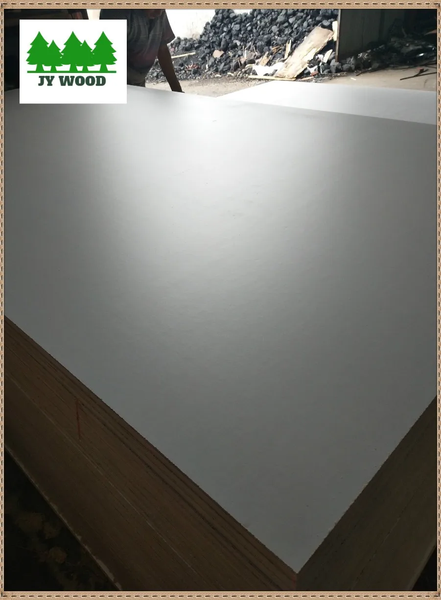 White Color HPL Coated Fireproof Plywood for Furniture