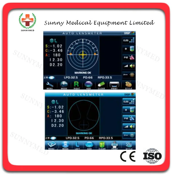 Sy-v035-1 Vertometer Automatic Lensometer Automatic Focimeter - Buy ...