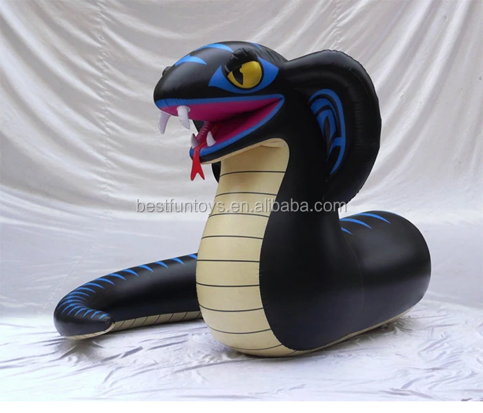 Pvc Inflatable Large Snakes Plastic Cobra Toys Advertising Pvc Giant ...