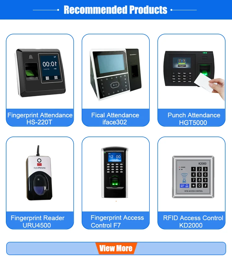 125KHZ Biometric Wireless Swipe Card Fingerprint Scanner