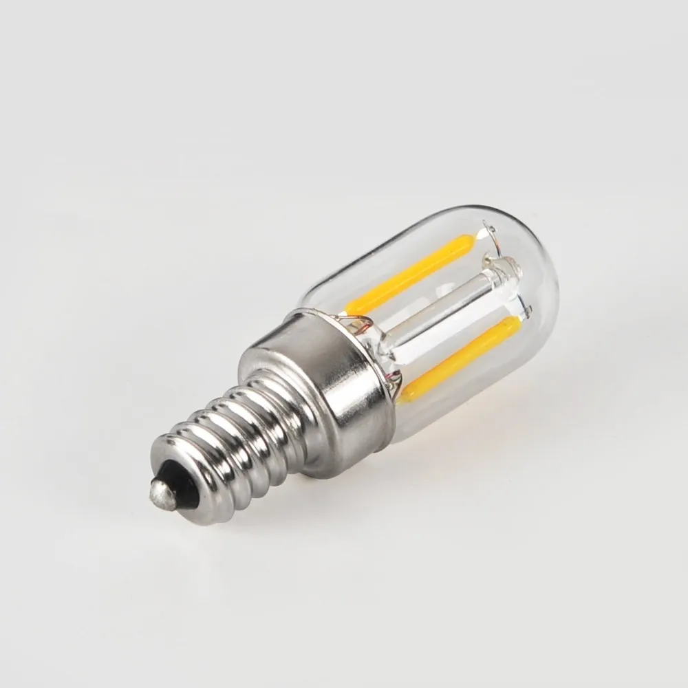Mini Tubular 2w Led Filament T20 Night Light Bulb E12 Candelabra Lamp ...