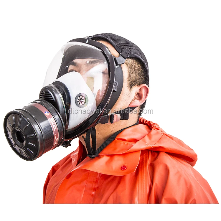 CE EN 136 Activated Carbon Filter RD40 Mm Gas Mask - YUANJIAN