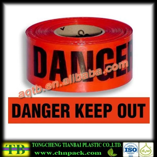 Police Barrier Red Cordon Off Warning Tape - Buy Red Cordon Off Warning ...