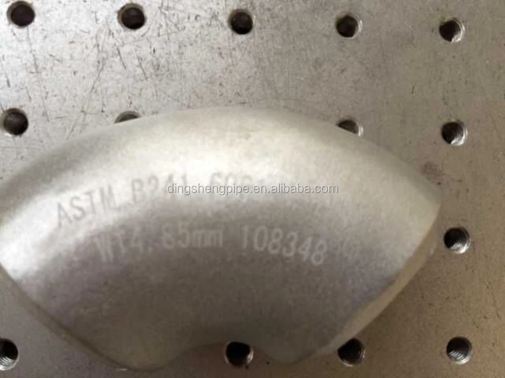 90 Degree Dn 80 Sch 40 6061 T6 Aluminum Alloy Seamless Elbows - Buy ...
