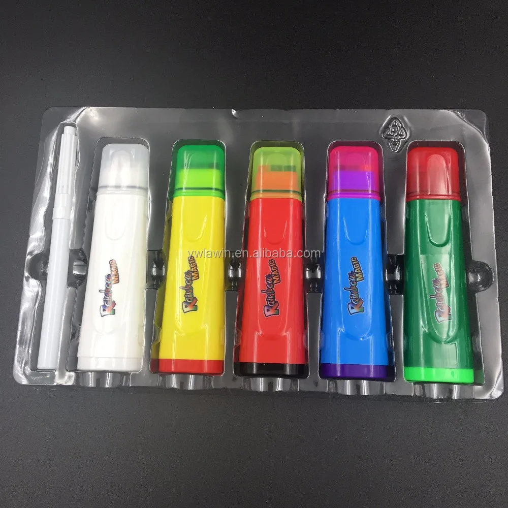 Trio Point Three Color Multi Color Rainbow Magic Markers Pen - Buy ...