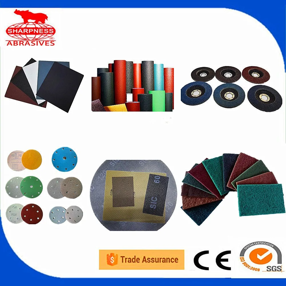 230mm 280mm 9" 11" Aluminium Oxide Abrasive Sand Paper For Wood Metal ...