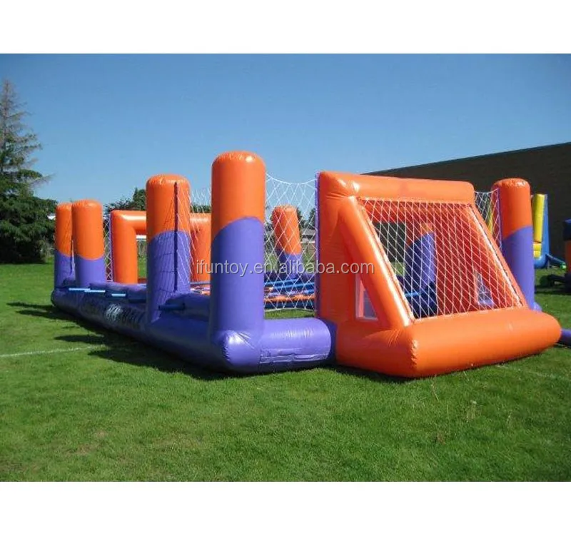 Outdoor Human Foosball - Team Building Inflatable Soccer