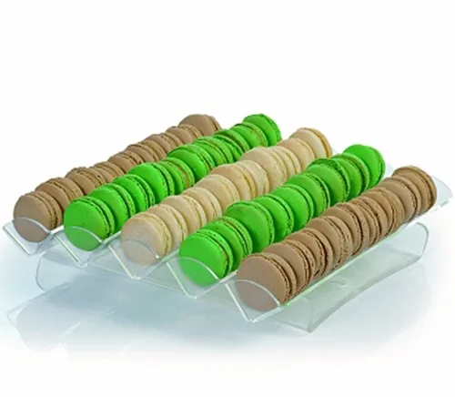 Custom Made Acrylic Macaron Display Trays,Shop Display Food Storage ...