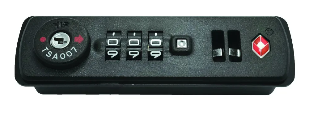 Yifeng TSA Implanted Lock Suitcase Luggage Zipper Lock TSA13023B