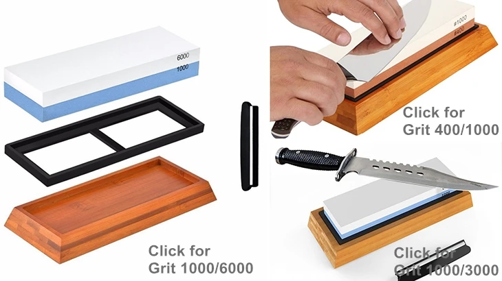 Natural 3000/8000 Whetstone Ceramic Sharpening Stone