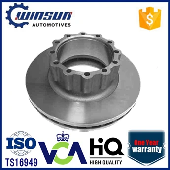 Man TGM Truck Brake Disc 81508030052 - Vented, Solid HT250