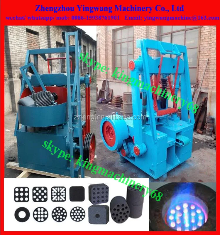 Easily Ignited Honeycomb Coal Briquette Molding Machine - Buy Easily ...